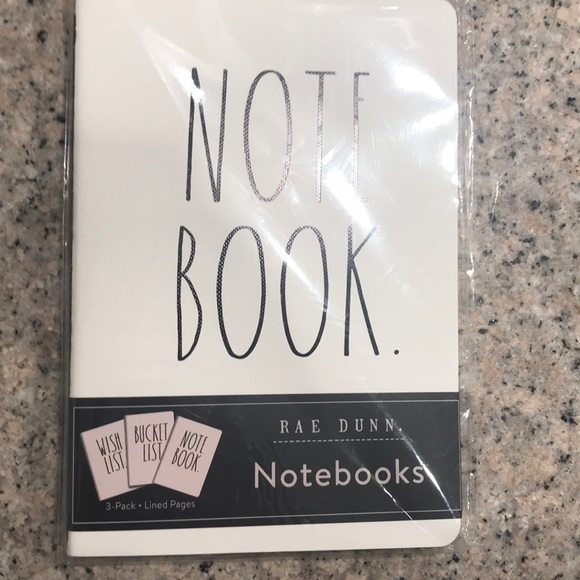 Rae Dunn | Office | Rae Dunn Note Book And Pen Bundle 2 | Poshmark